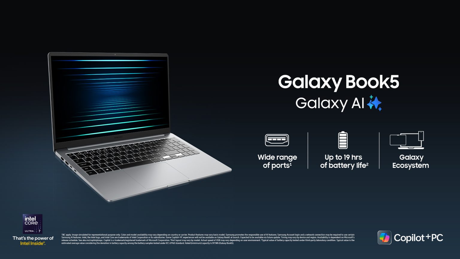 Galaxy Book5 Launches in India with Intel Core Ultra Processors and AI ...
